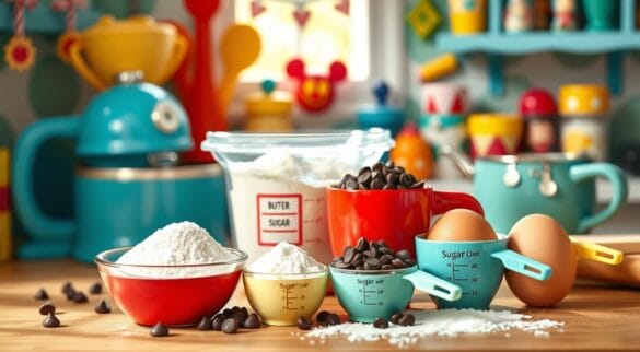 Disney Chocolate Chip Cookie Recipe with Metric Measurements